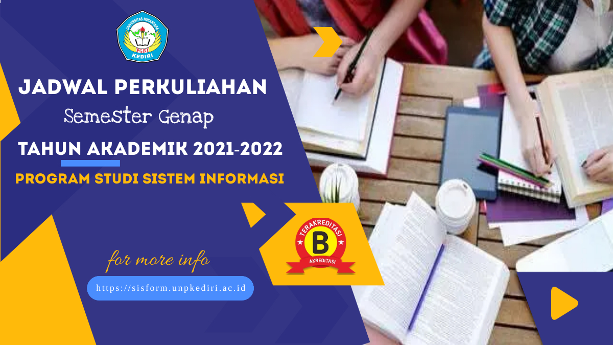 Jadwal Perkuliahan Semester Genap Tahun Akademik 2021-2022 – Prodi ... Jadwal Perkuliahan Semester Genap Tahun Akademik 2021-2022 – Prodi ...